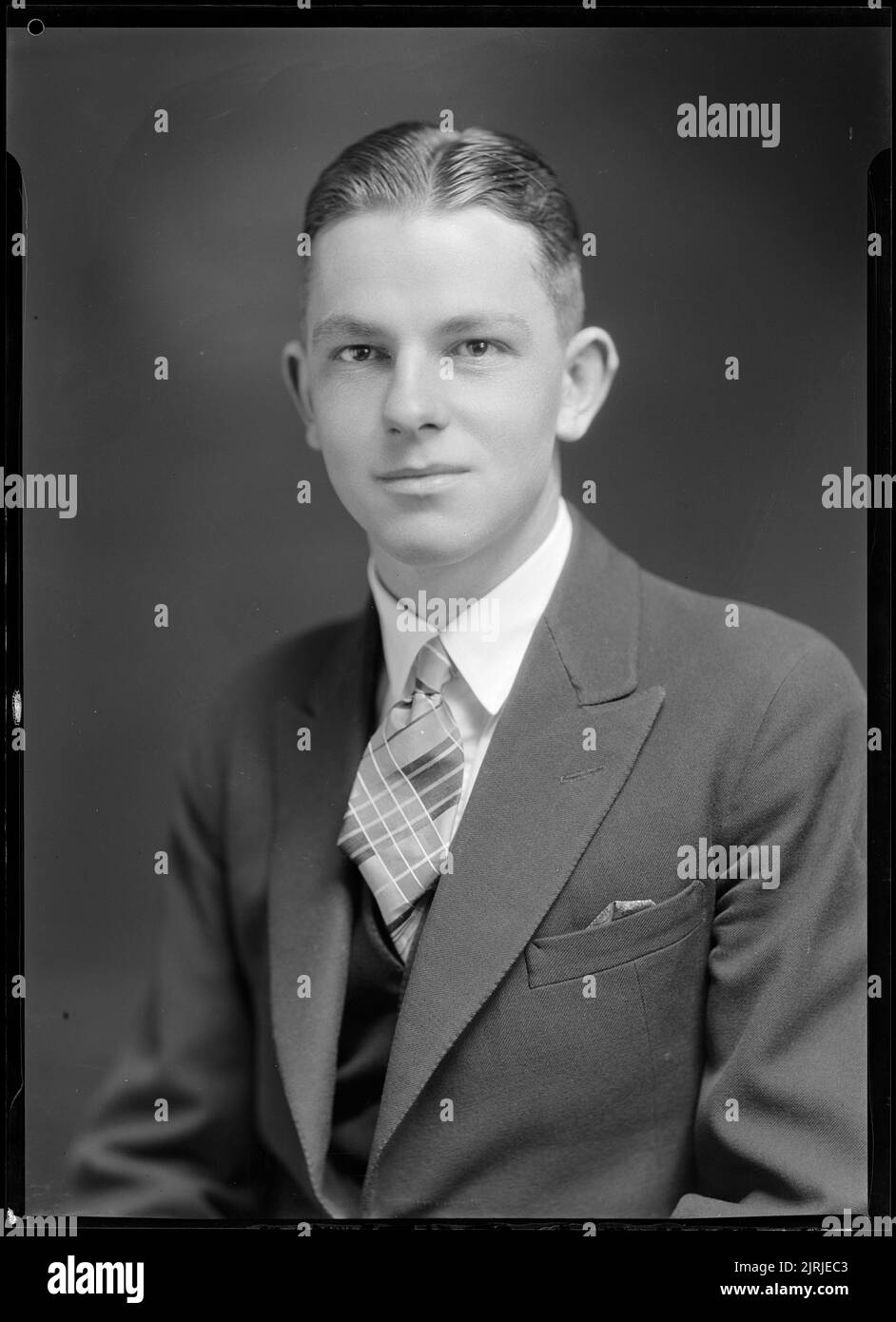 Portrait of an Unidentified Young Man, circa 1928, maker unknown. F B ...