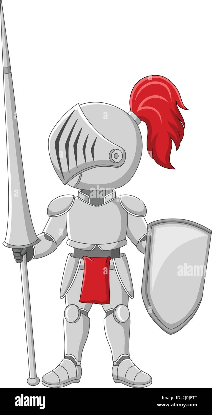 Medieval knight holding a shield hi-res stock photography and images ...