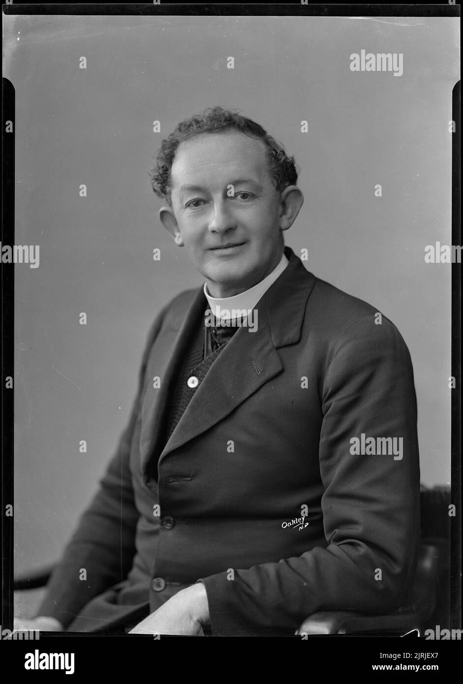 Portrait of an Unidentified Member of the Clergy, circa 1928, by ...