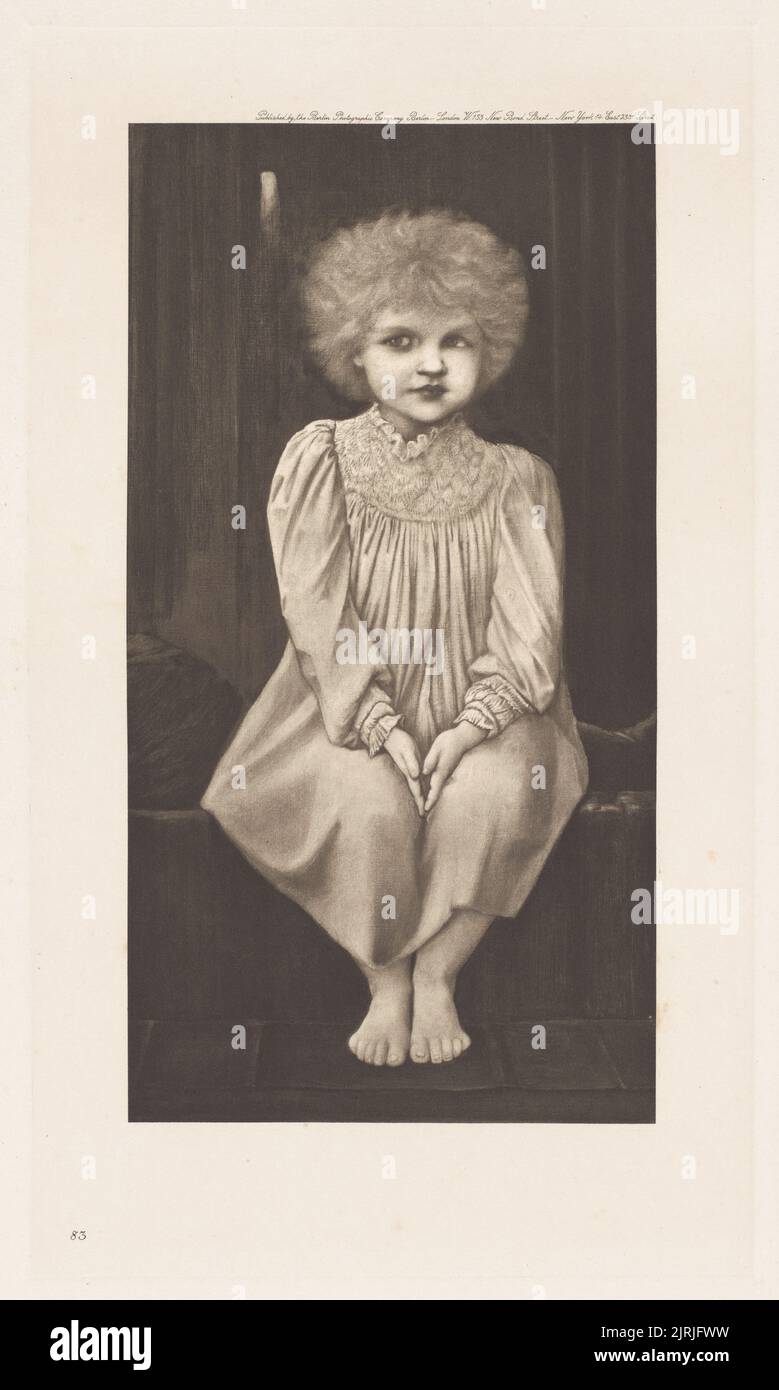 Portrait of miss dorothy drew from the portfolio hi-res stock ...