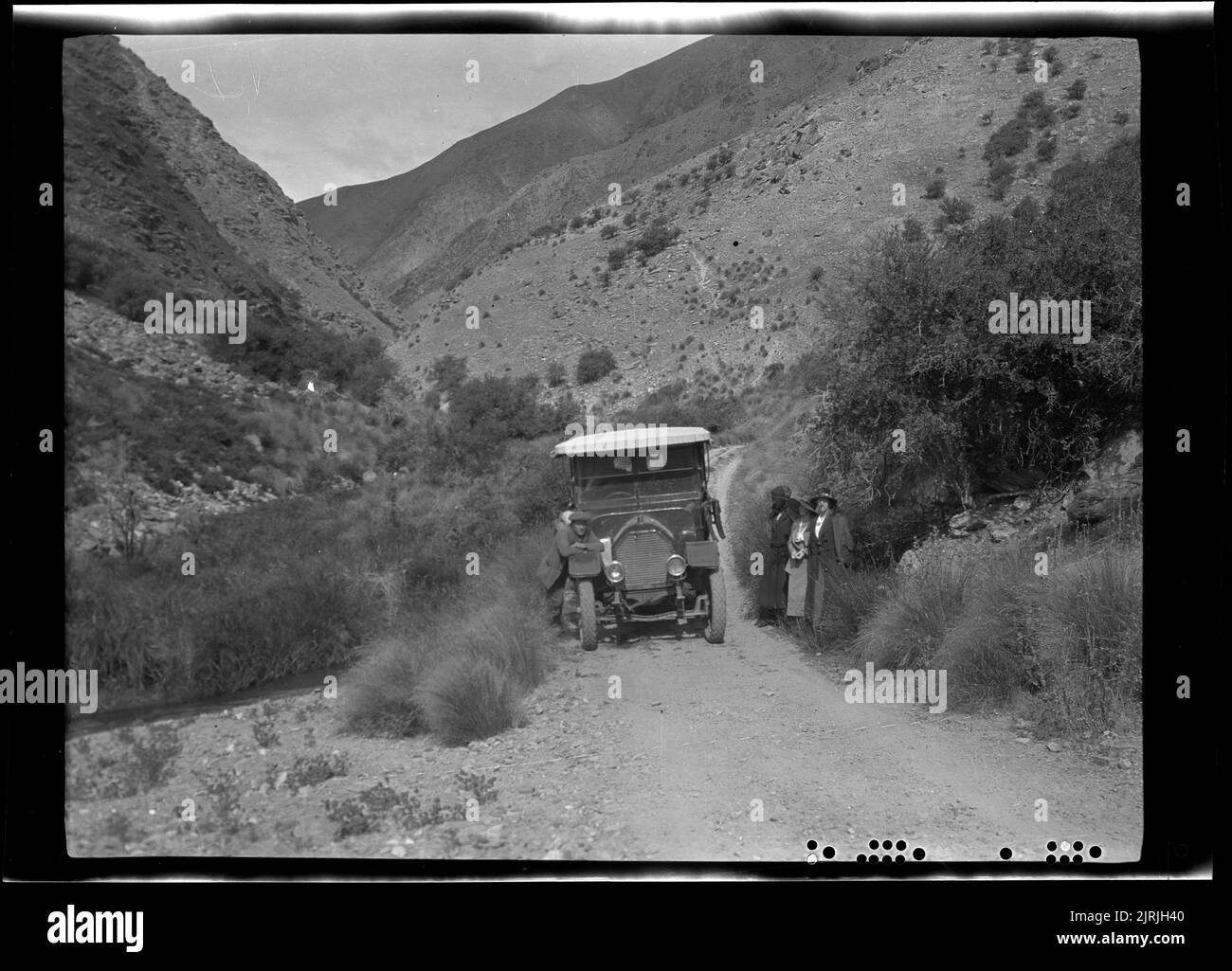 Truck on a road Black and White Stock Photos & Images - Alamy