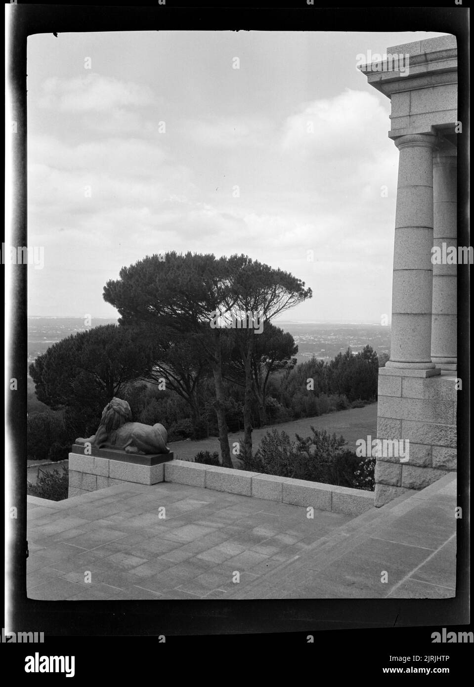 Animal stone figure Black and White Stock Photos & Images - Alamy