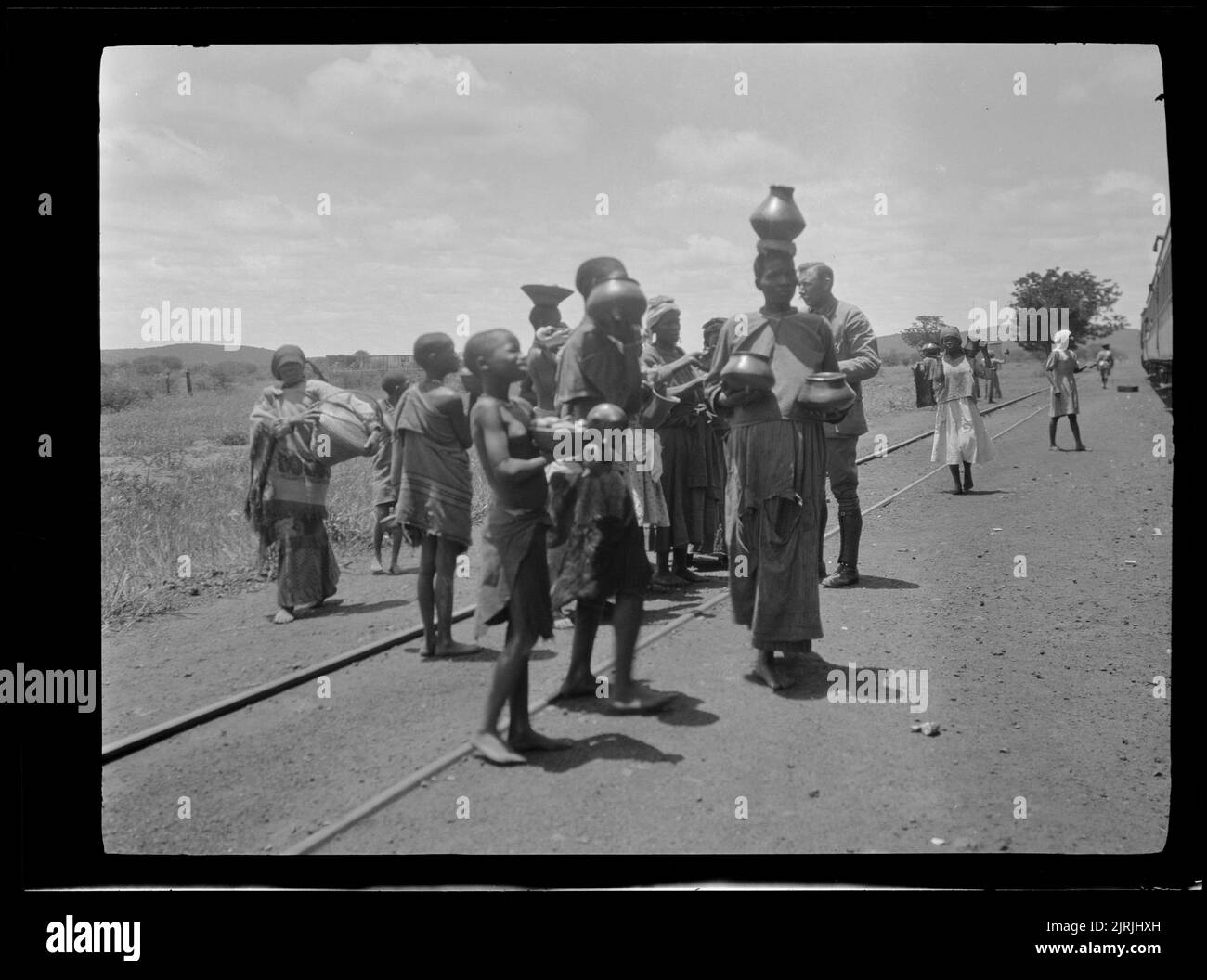 African merchants Black and White Stock Photos & Images - Alamy