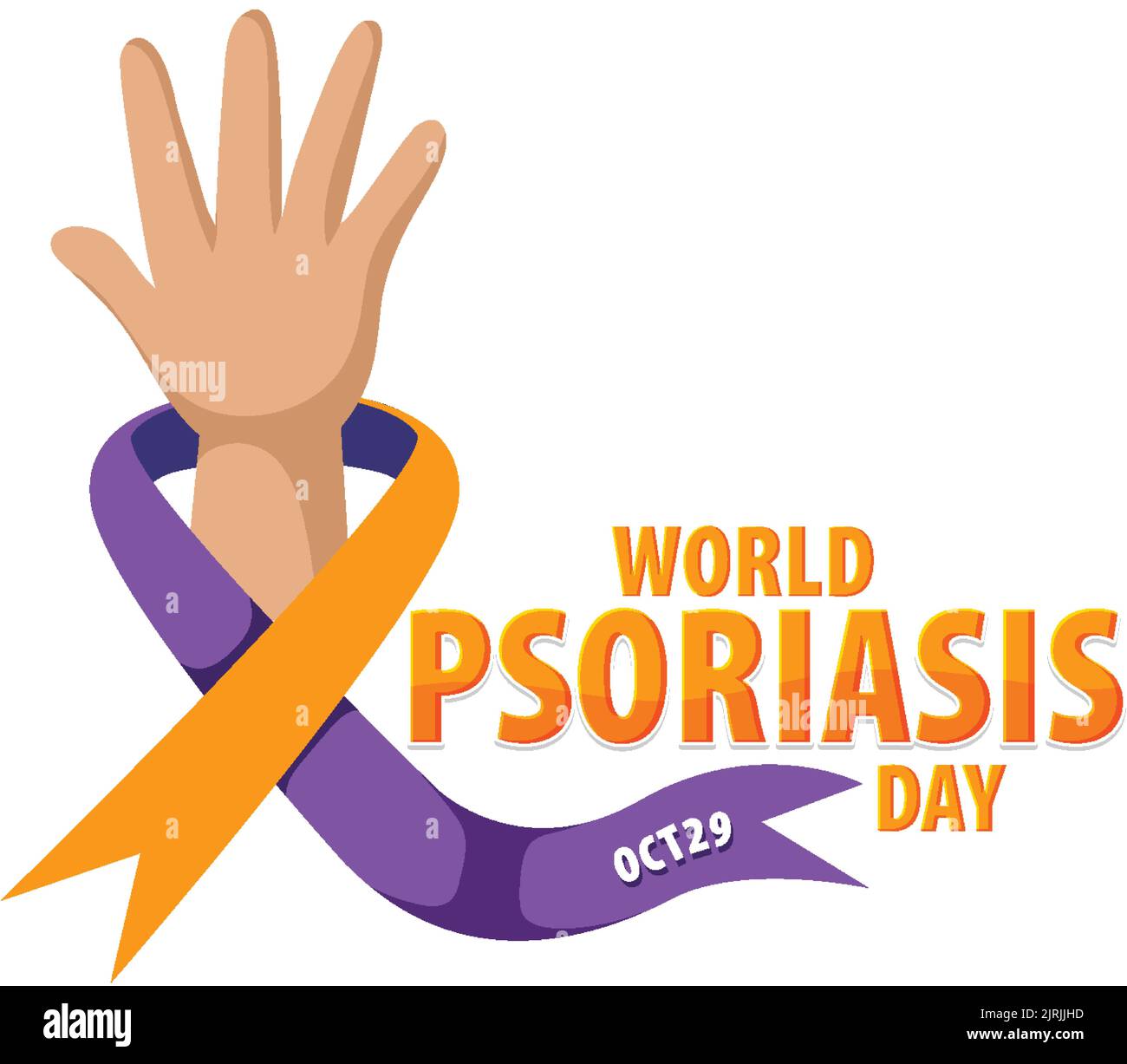 World Psoriasis Day Poster illustration Stock Vector Image & Art - Alamy