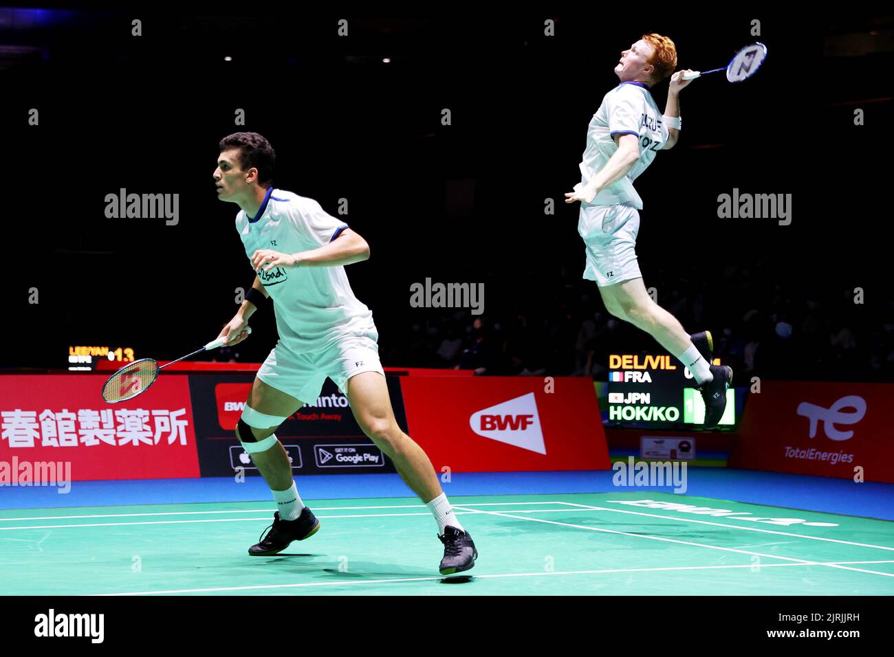 Tokyo, Japan. 24th Aug, 2022. Fabien Delrue & William Villeger (FRA ...