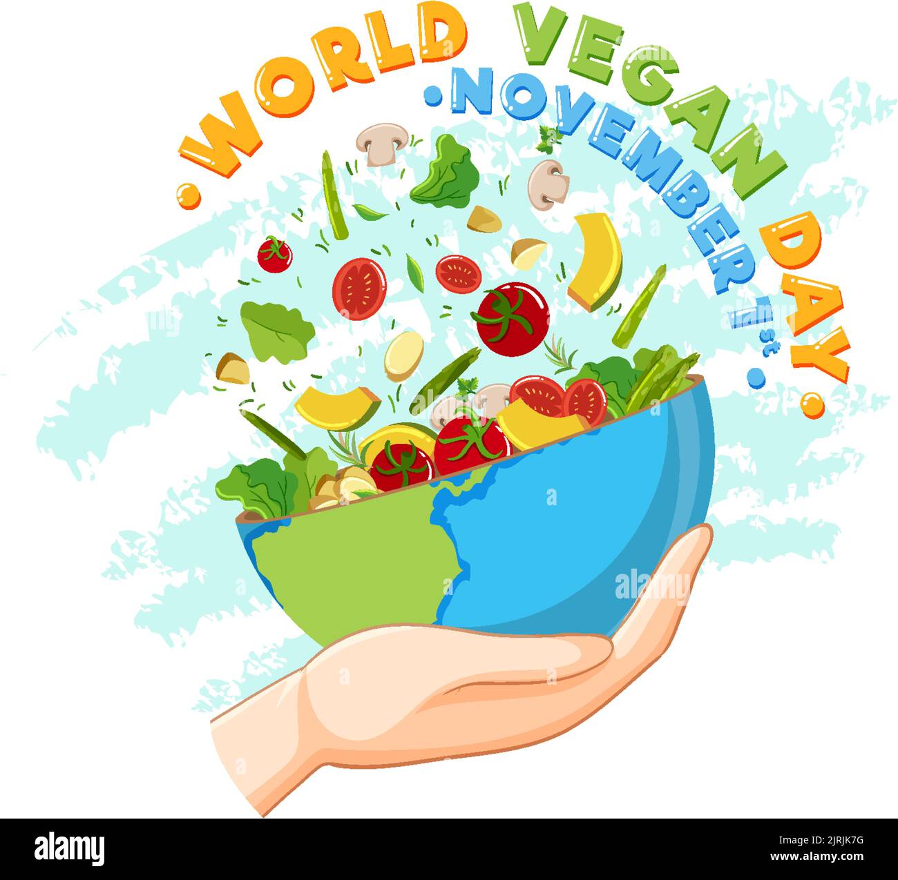 World Vegan Day Banner Design illustration Stock Vector Image & Art - Alamy