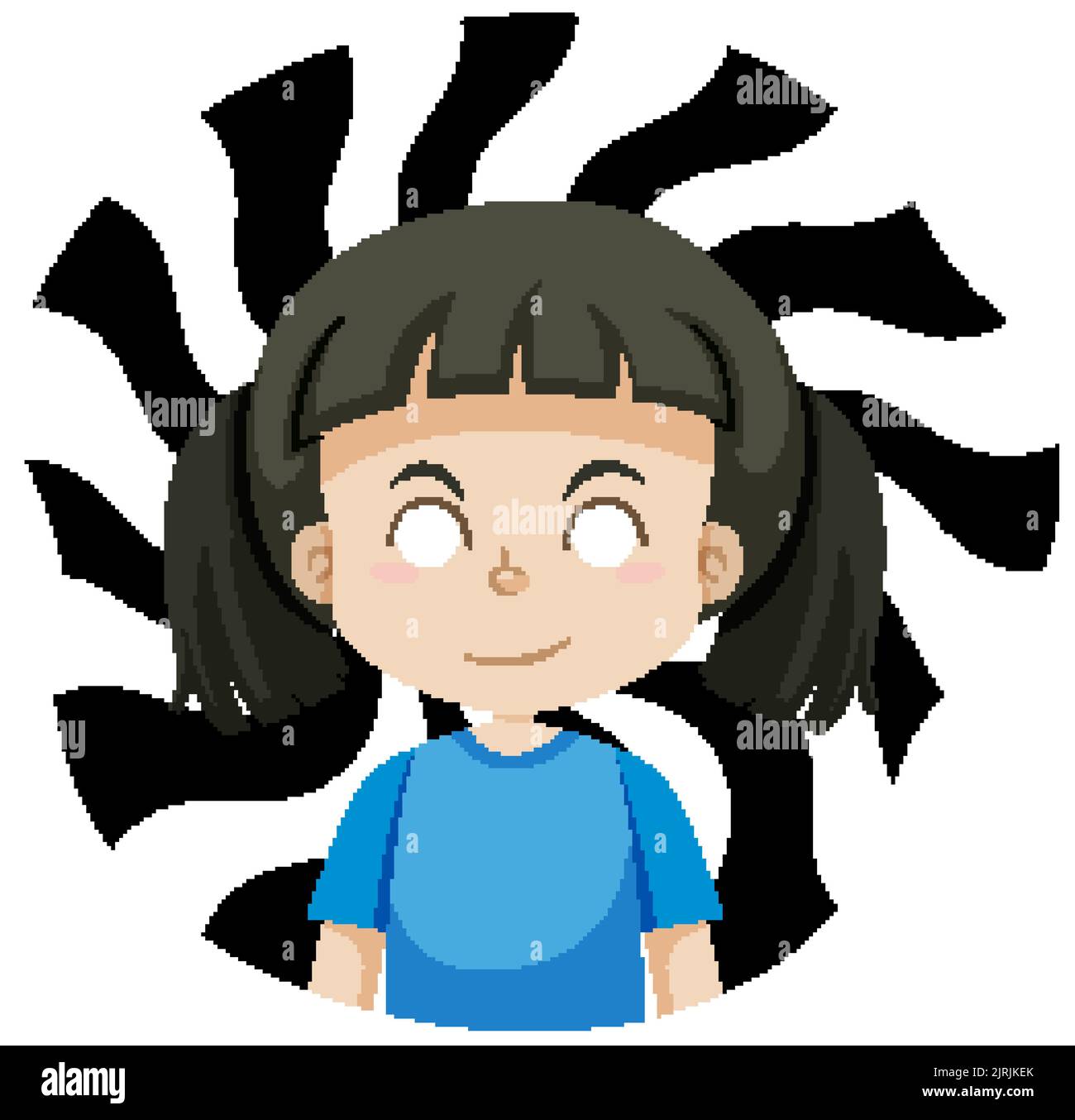 Kids illusion Stock Vector Images - Alamy