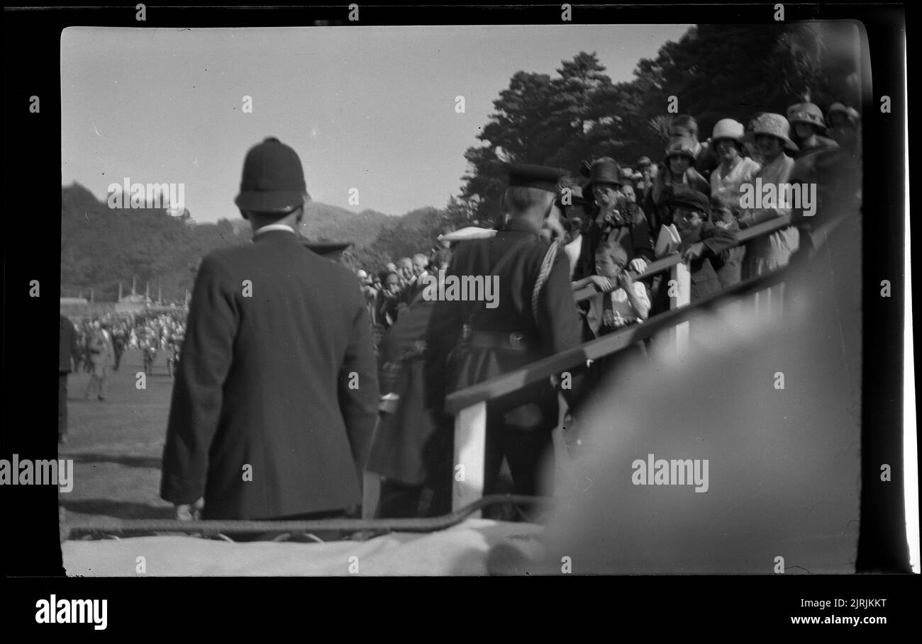 Prince of Wales visit, Prince walking up stairs, 1920, Wellington, by ...