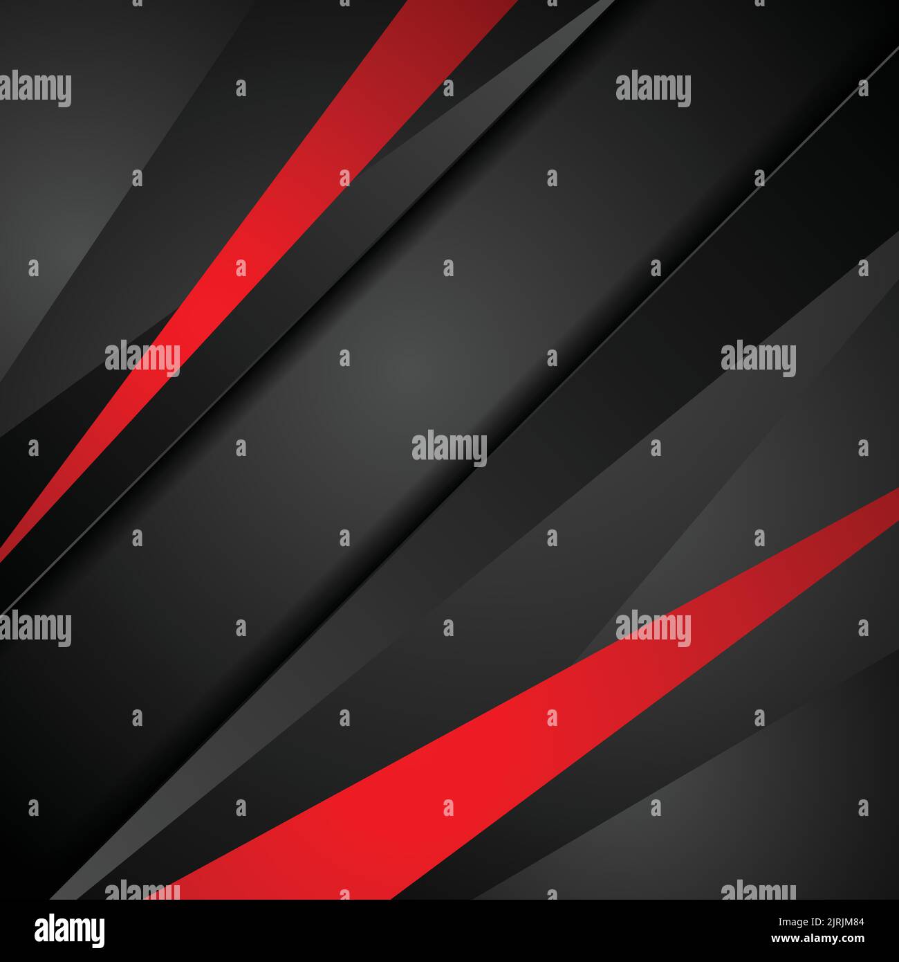 Red and black tech corporate abstract background. Vector design Stock ...