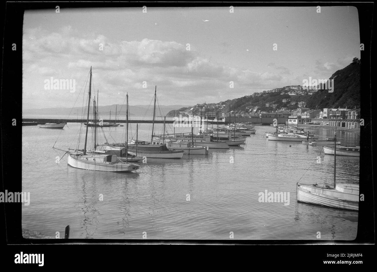 Port yachts boats Black and White Stock Photos & Images - Alamy