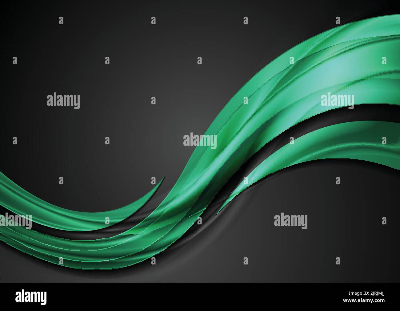 Abstract green grey wavy background hi-res stock photography and images ...