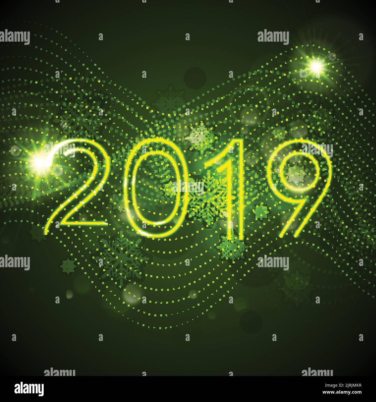 Glowing green dot color Stock Vector Images - Alamy
