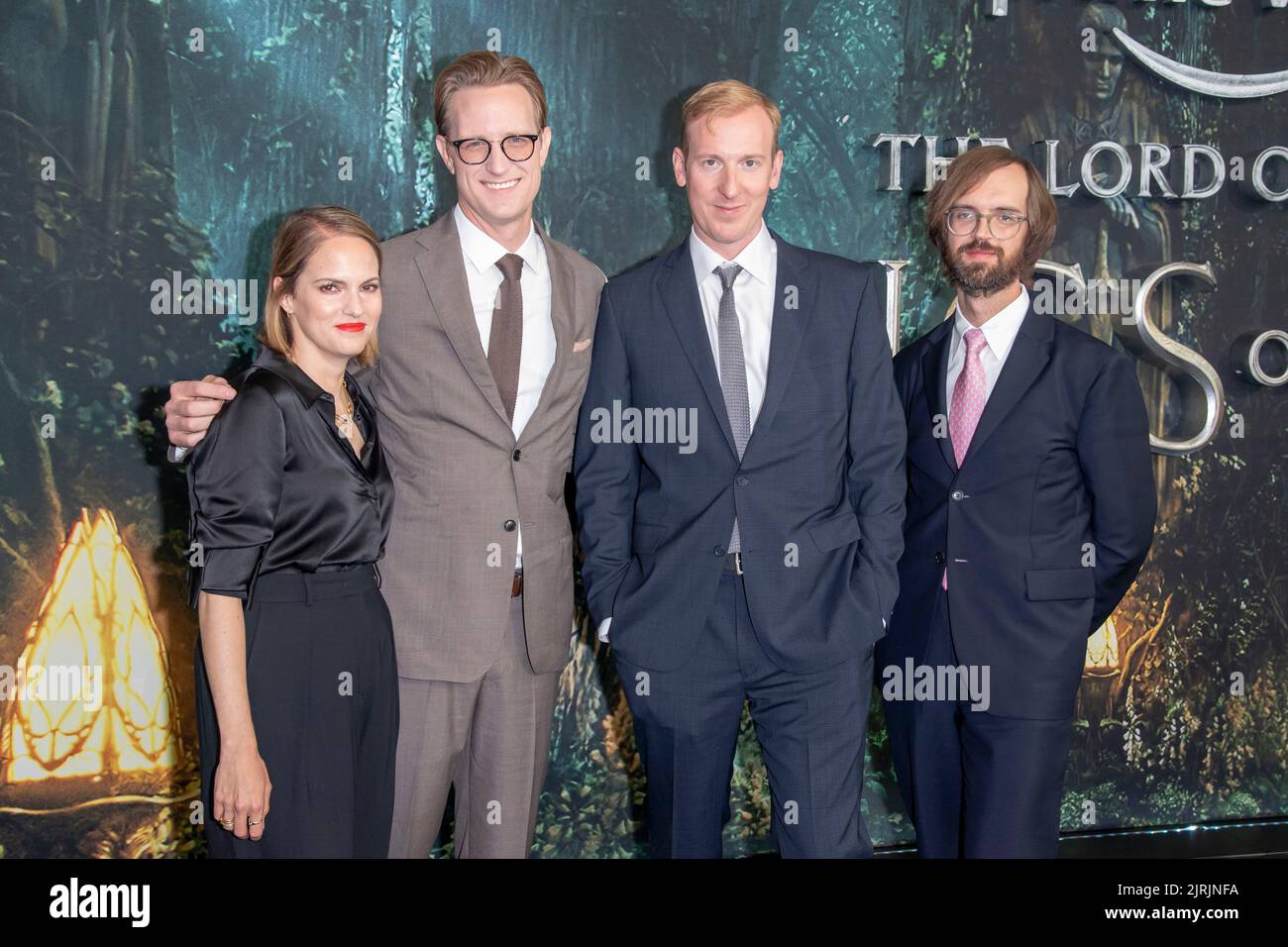 NEW YORK, NEW YORK - AUGUST 23: Lindsey Weber, J. D. Payne, Patrick ...