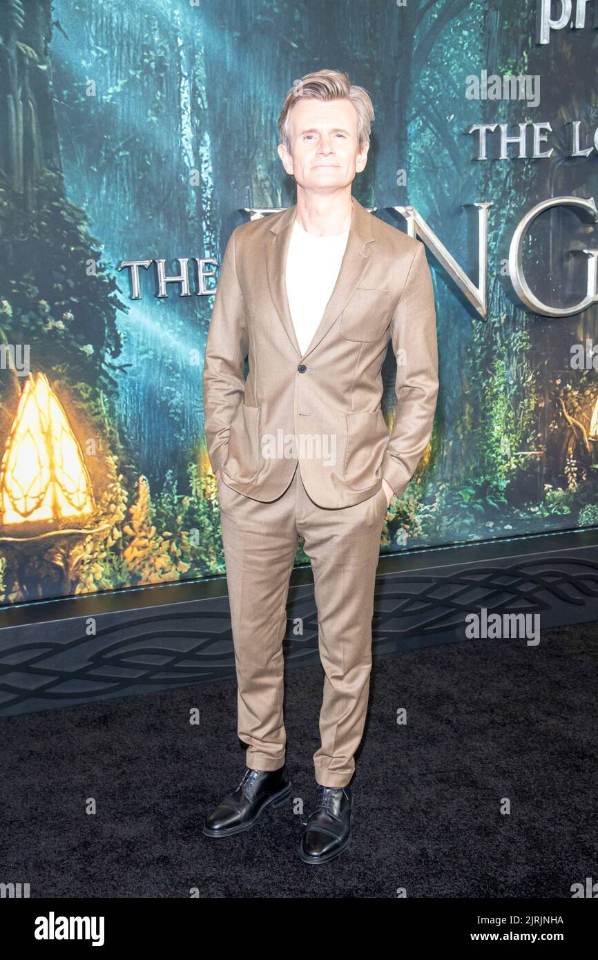 NEW YORK, NEW YORK - AUGUST 23: Charles Edwards attends "The Lord Of ...