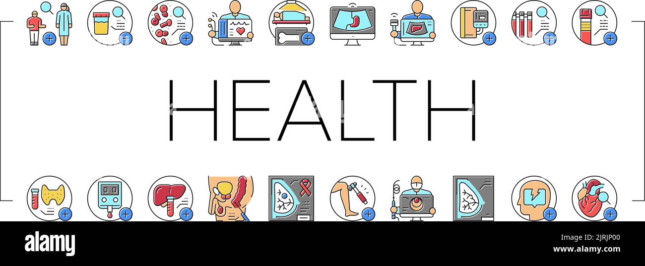 health check medical doctor icons set vector Stock Vector Image & Art ... health check medical doctor icons set vector Stock Vector Image & Art ...