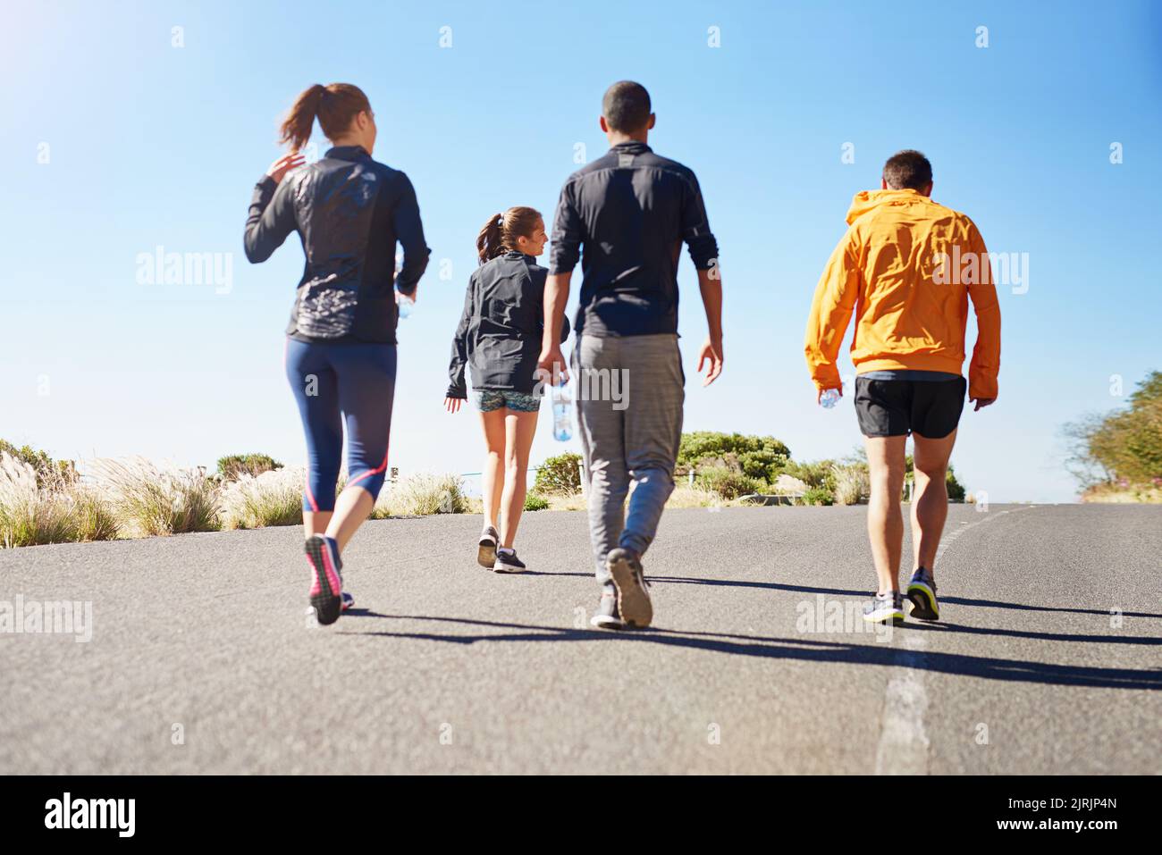 Group Walking Exercise
