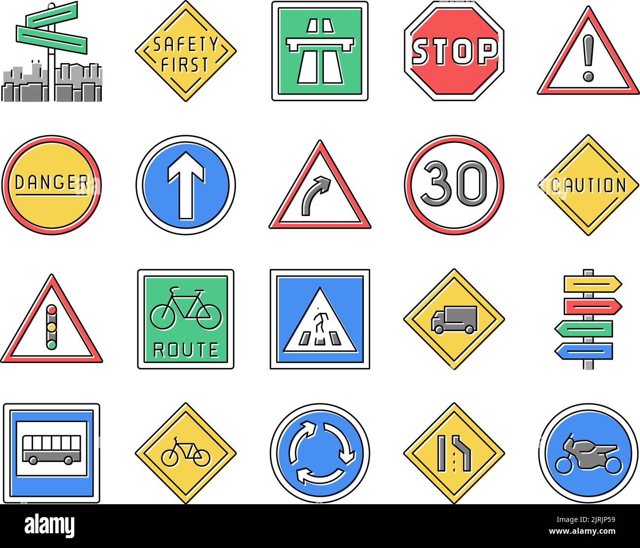 Highway 58 Stock Vector Images - Alamy