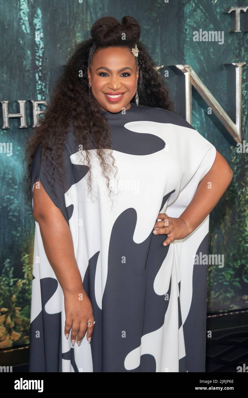 NEW YORK, NEW YORK - AUGUST 23: Sophia Nomvete attends "The Lord Of The ...