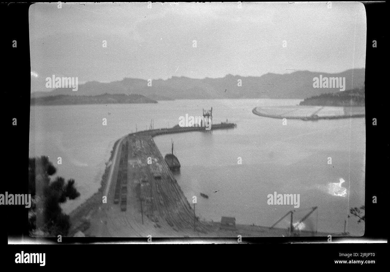 Lyttleton christchurch Black and White Stock Photos & Images - Alamy