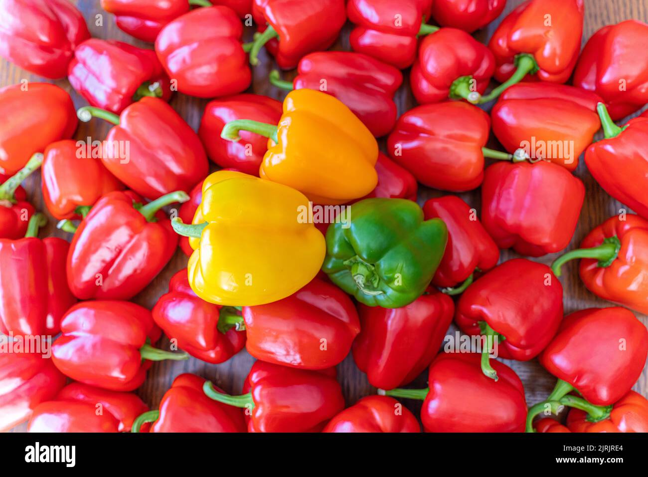 Bell pepper display hi-res stock photography and images - Alamy