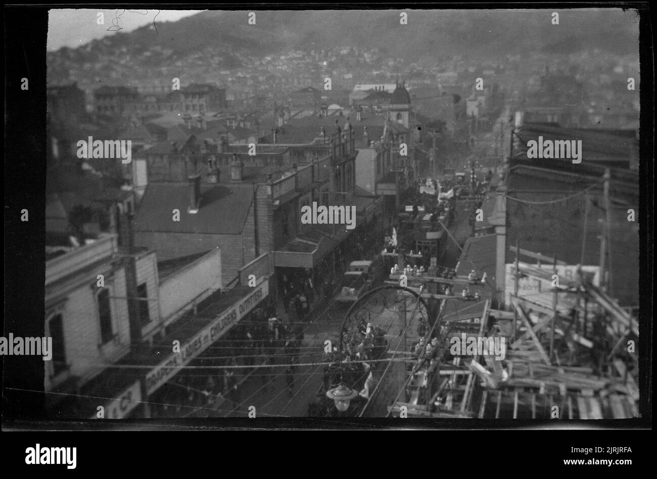 American Navy parade, Vivian St, Wellington, 12 August 1925, Wellington ...