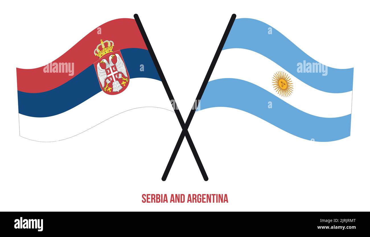 Argentina vs serbia Stock Vector Images - Alamy