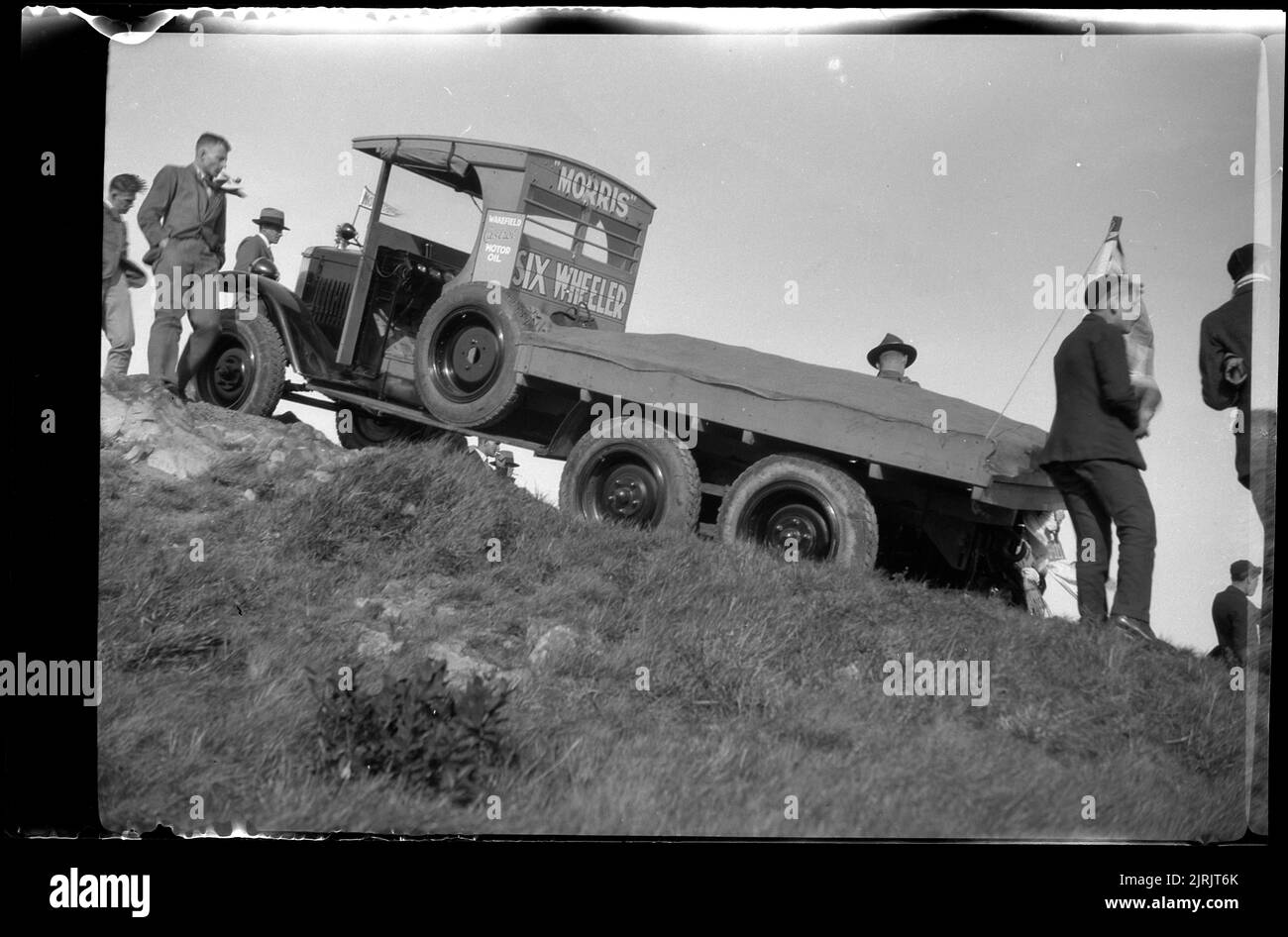 [Morris 6-Wheel Truck Trials], 1920s to 1930s, Wellington, by Roland ...