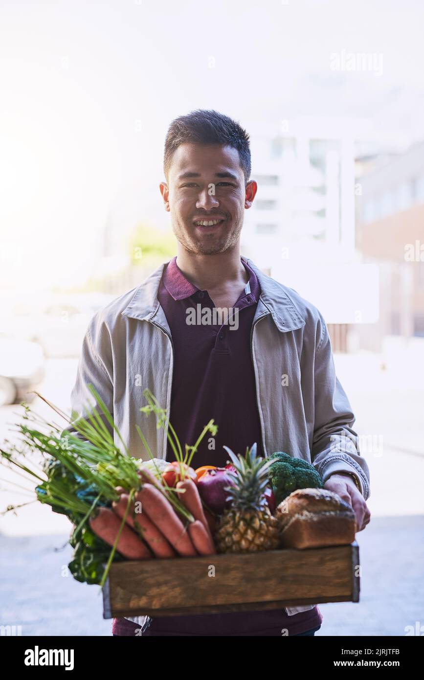 Fruit courier hi-res stock photography and images - Alamy