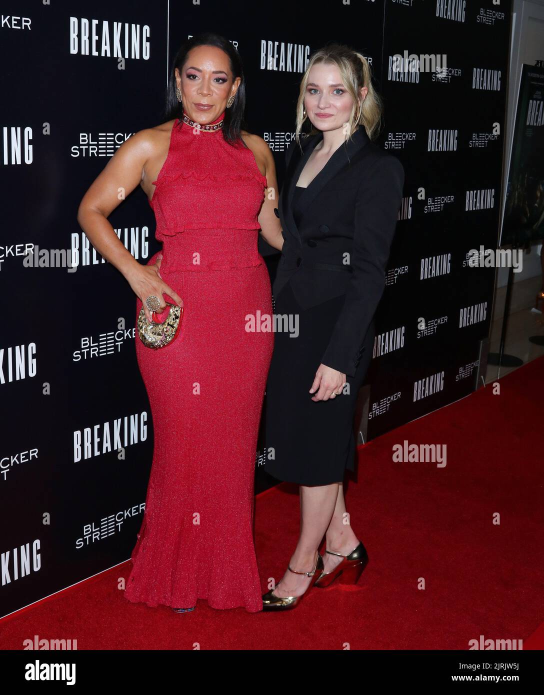 Selenis Leyva, Abi Damaris Corbin arrives at The Breaking Red Carpet ...