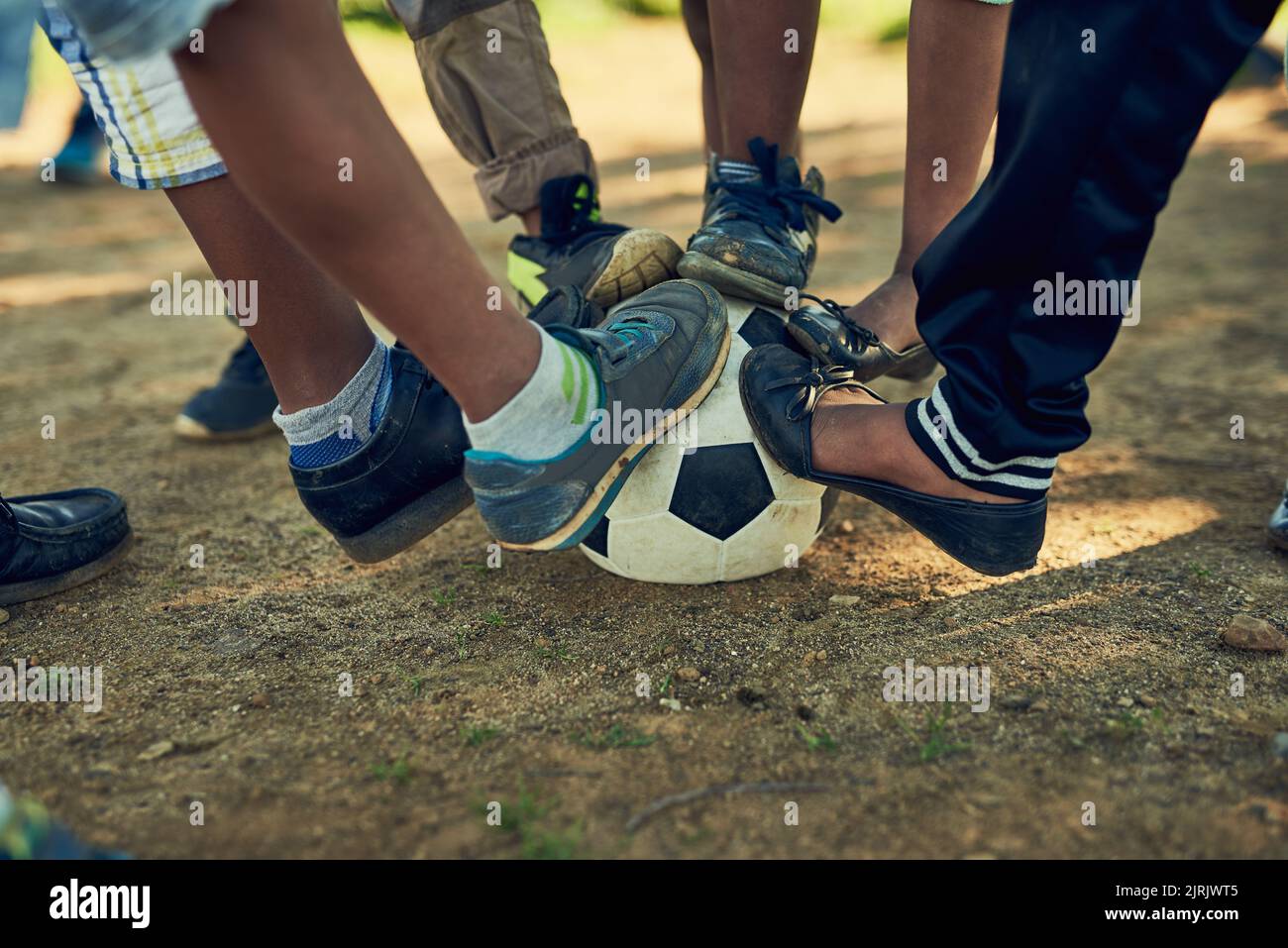 Children playing game outside hi-res stock photography and images - Alamy