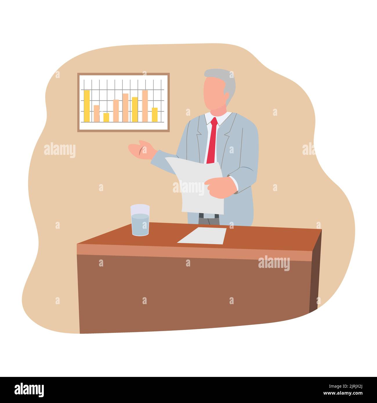 businessman stands with documents. businessman people activity vector ... businessman stands with documents. businessman people activity vector ...