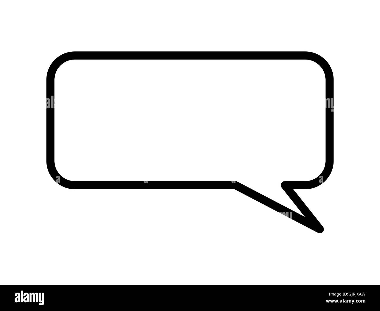 Speech bubbles and background for text. Vector illustrations for banner ...