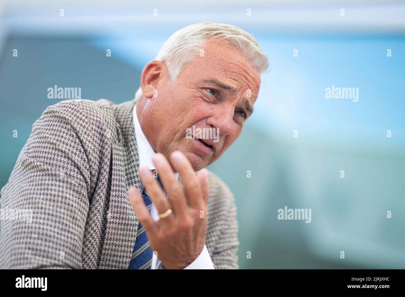 Stuttgart, Germany. 23rd Aug, 2022. Thomas Strobl (CDU), Minister of ...
