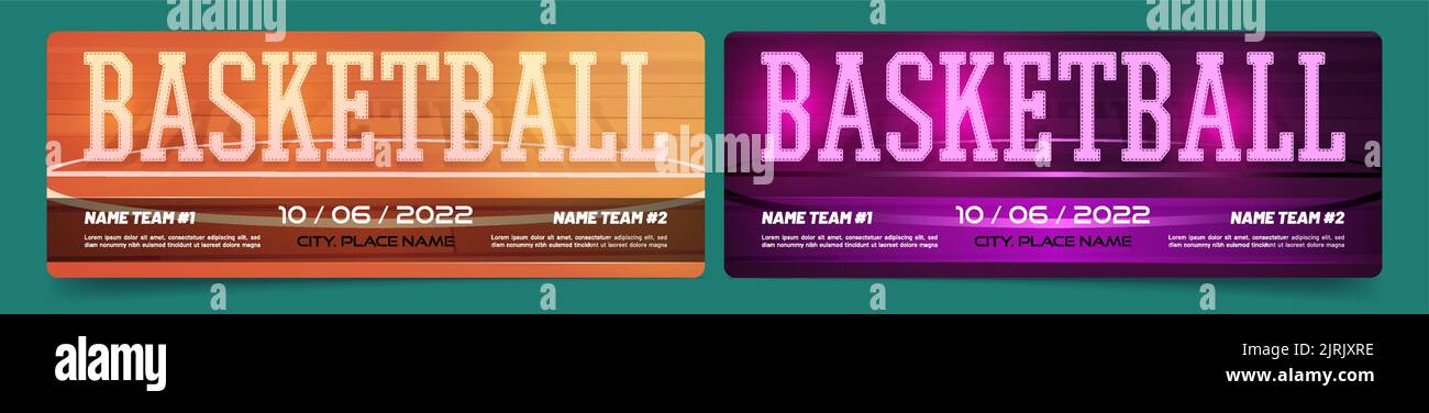 Tickets for basketball game, invitation for visiting international or ...