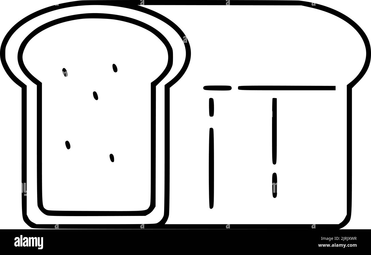 Daily bread dairy food Stock Vector Images - Alamy