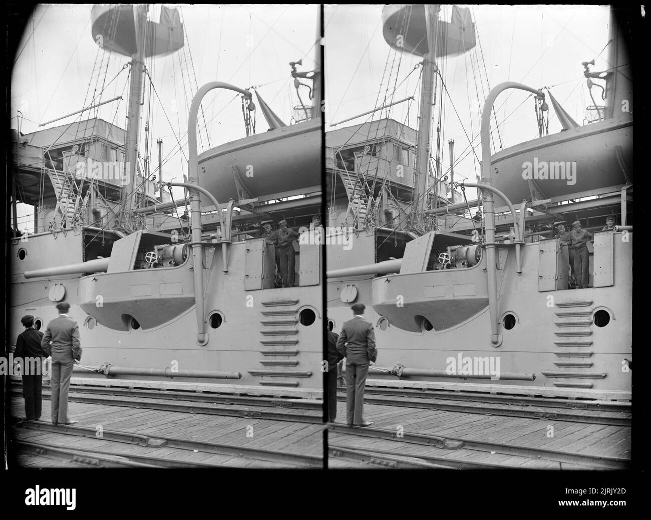 HMS Challenge, 1872-1876, New Zealand, by Crombie and Permin Stock ...