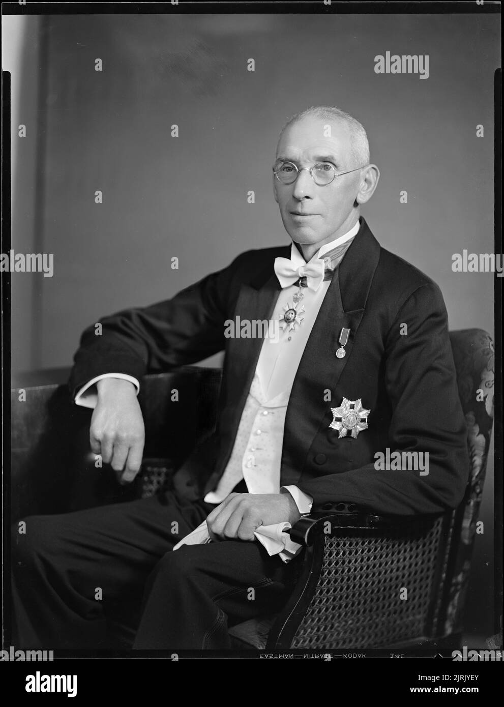 Sir Alfred Ransom, 1930s, Wellington, by Spencer Digby Studios. Spencer ...