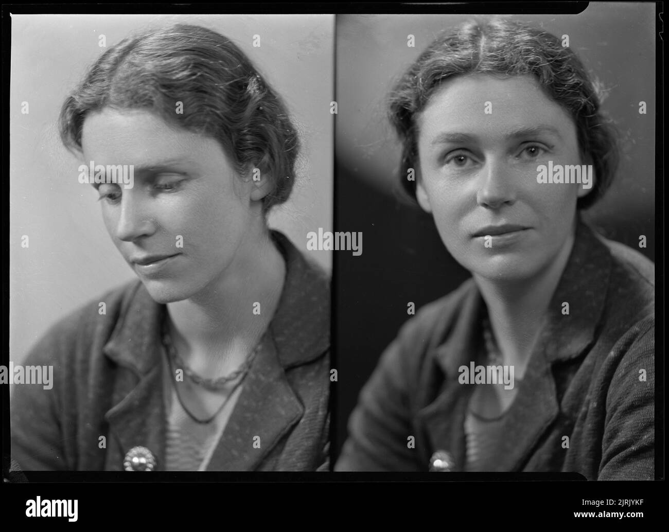 Iris Wilkinson [Robin Hyde], 1936, Wellington, by Spencer Digby Studios ...