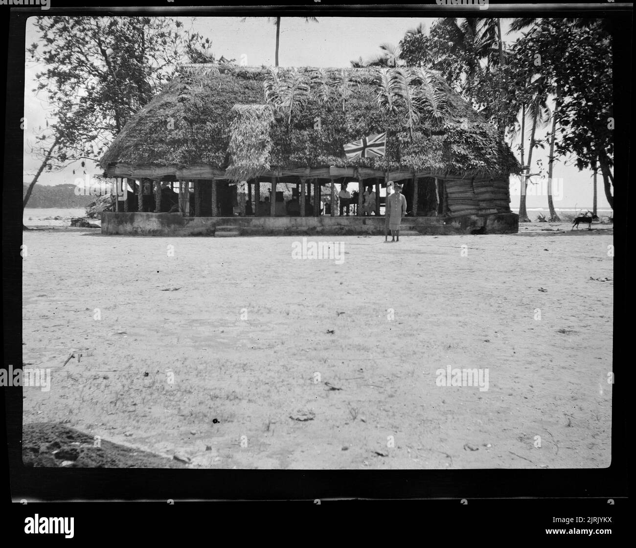 Malaga Sound - Savai'i, March 1923, Savai'i, by William Saunderson ...