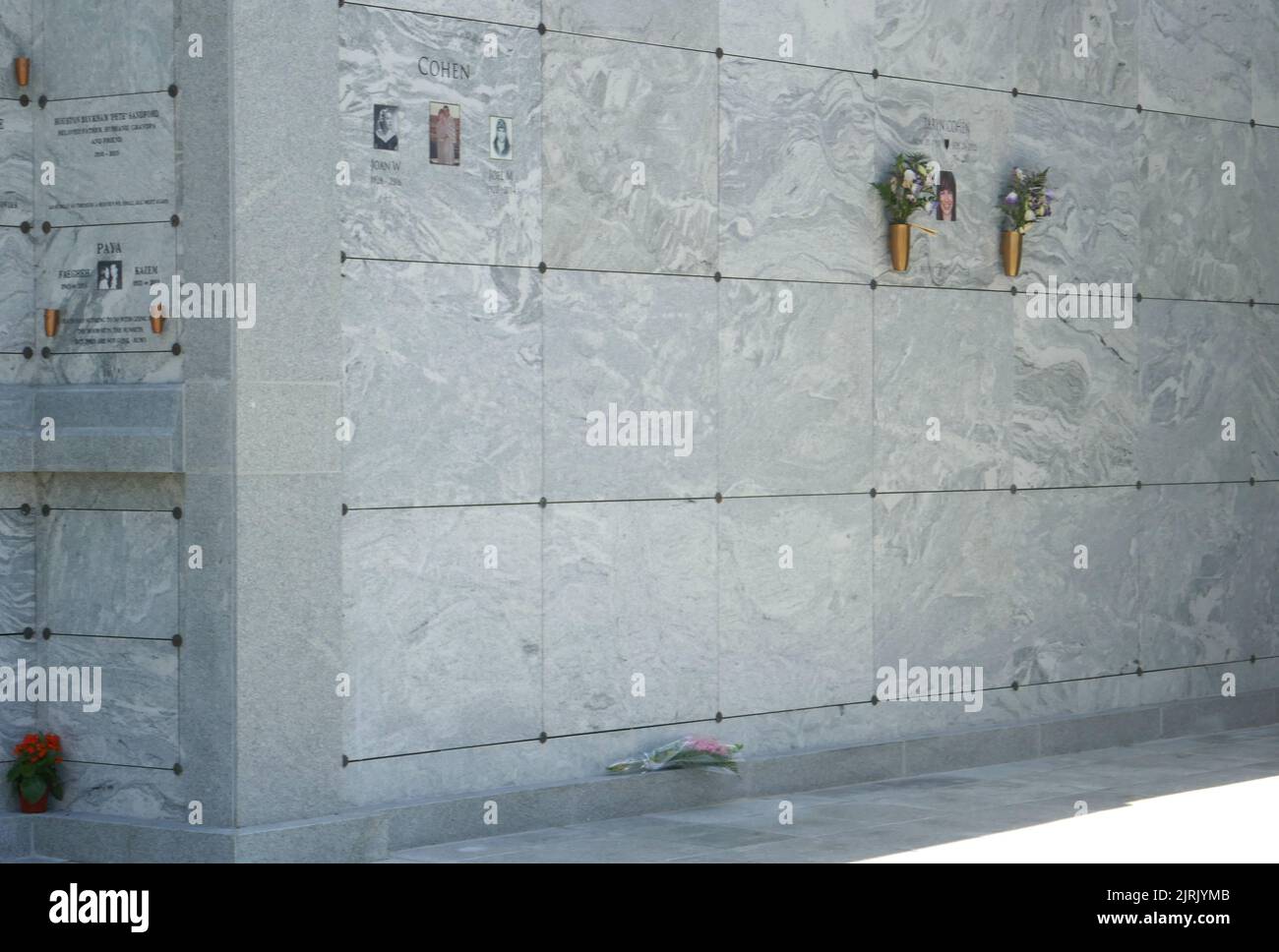 Los Angeles, California, USA 24th August 2022 Actress Anne Heche's Grave at Hollywood Forever ...