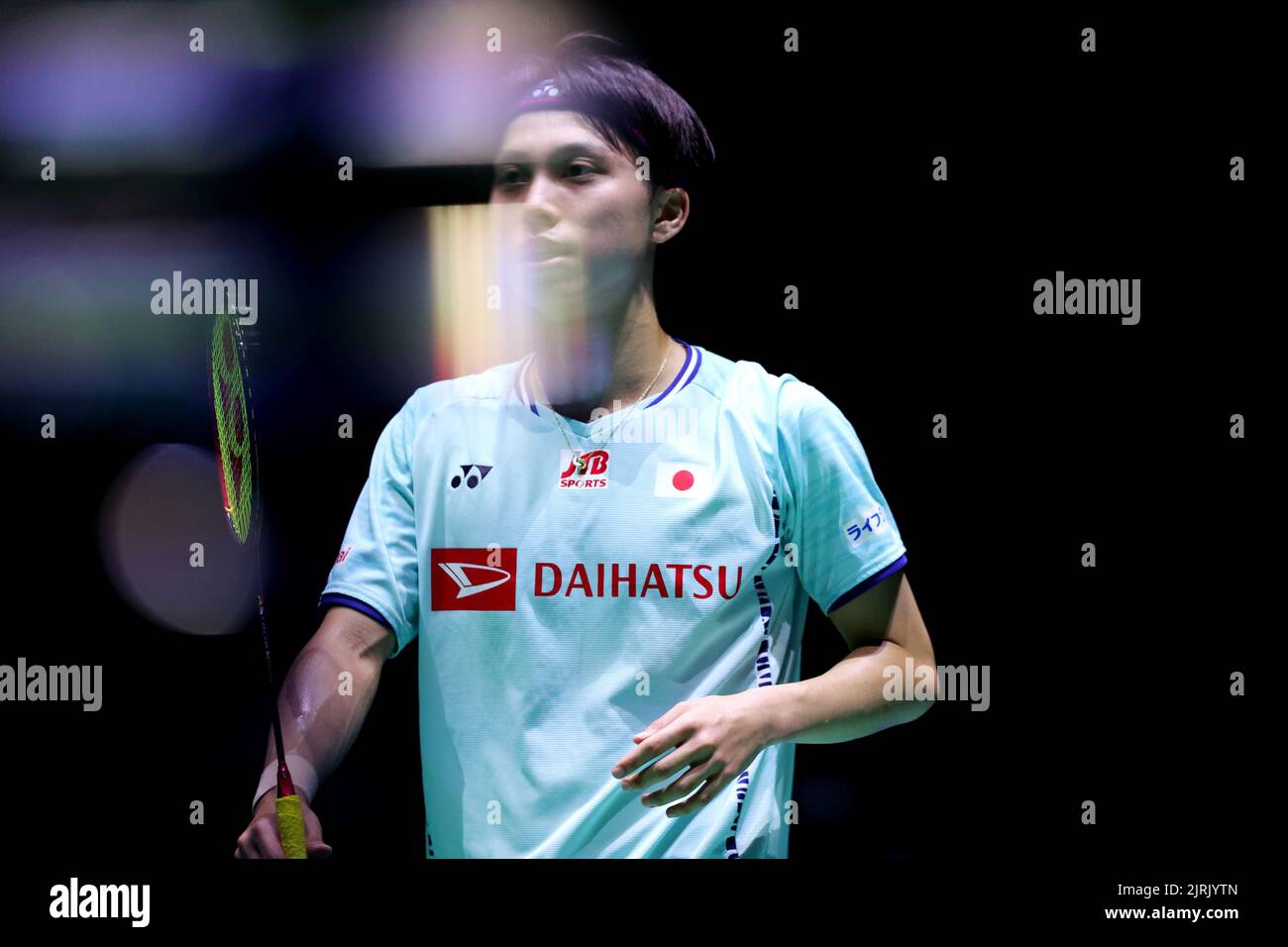 Tokyo, Japan. 24th Aug, 2022. Kodai Naraoka (JPN) Badminton : TotalEnergies BWF World ...