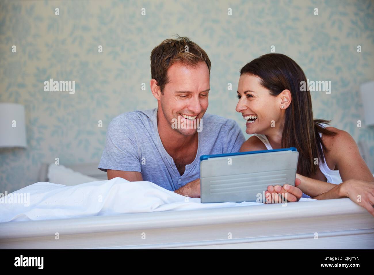 There are plenty of ways to stay entertained online. a mature couple ...
