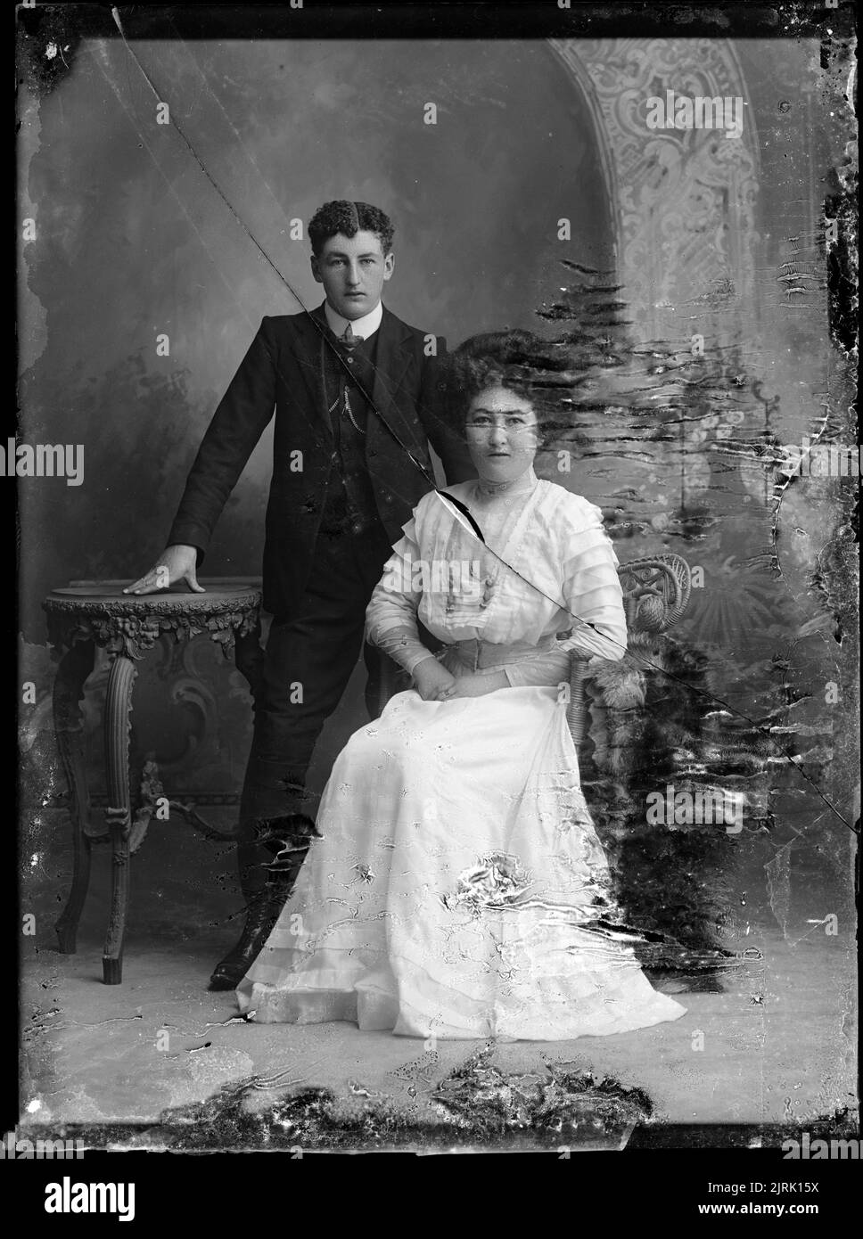 Mitchel, Dannevirke, 1900-1917, Dannevirke, by Alfred Henderson Stock Photo - Alamy