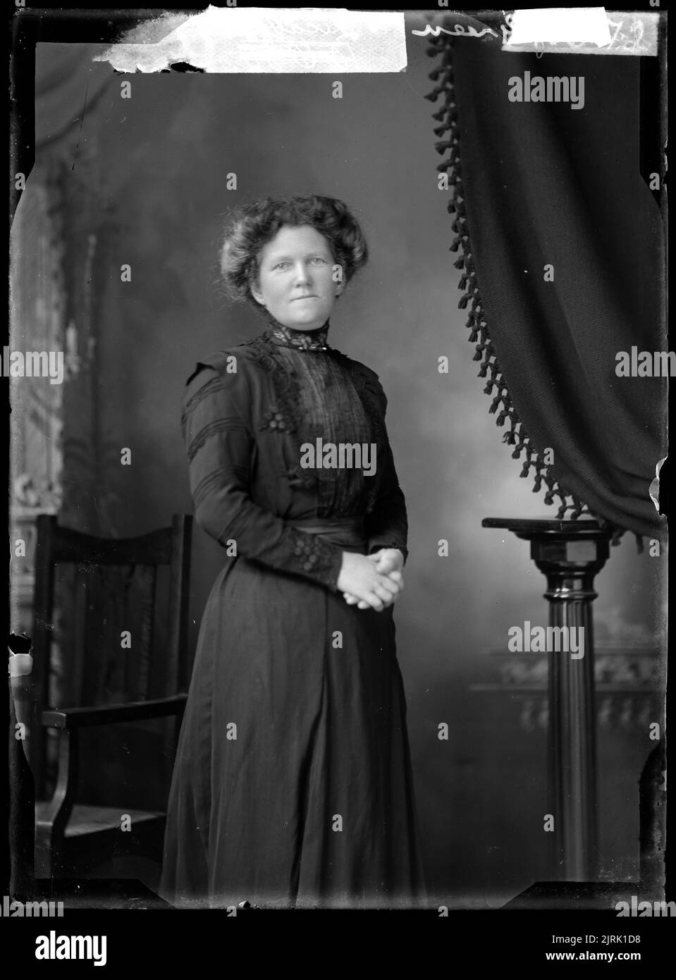 Miss Green, 1900-1917, Dannevirke, by Alfred Henderson Stock Photo - Alamy