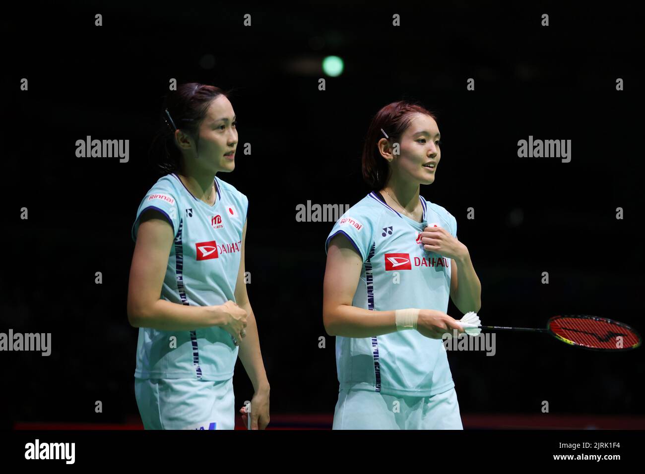 Tokyo, Japan. 25th Aug, 2022. Rin Iwanaga & Kie Nakanishi (JPN) Badminton : TotalEnergies BWF ...
