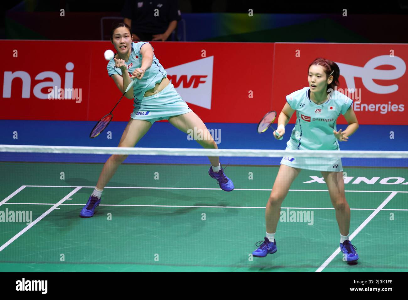 Tokyo, Japan. 25th Aug, 2022. Rin Iwanaga & Kie Nakanishi (JPN) Badminton : TotalEnergies BWF ...