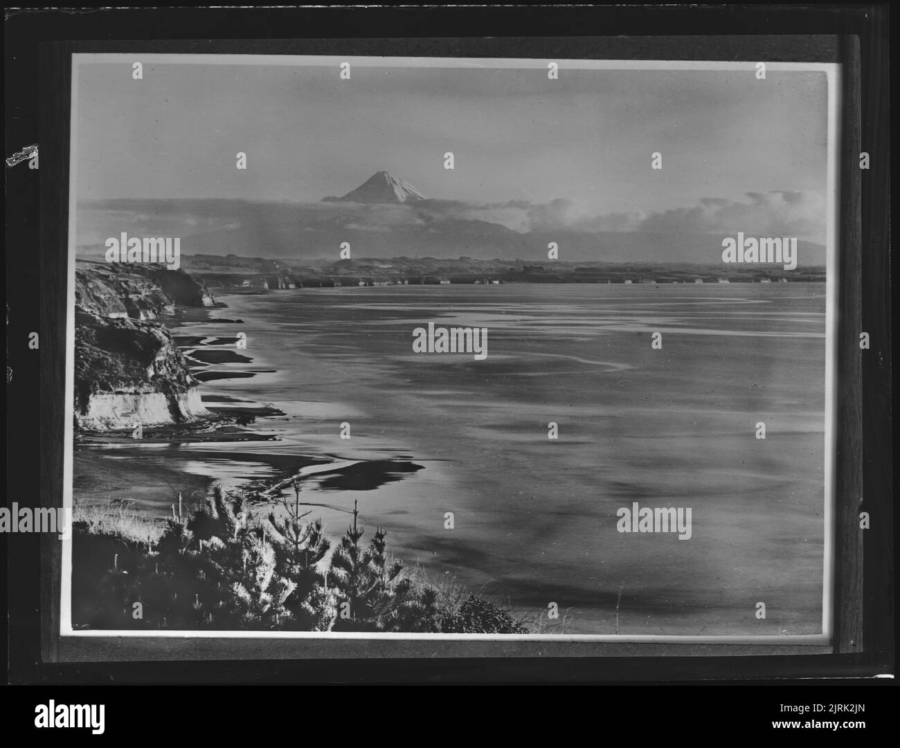 Sunset on Egmont, Wellington, by J.W. Chapman-Taylor, J.W. Chapman ...