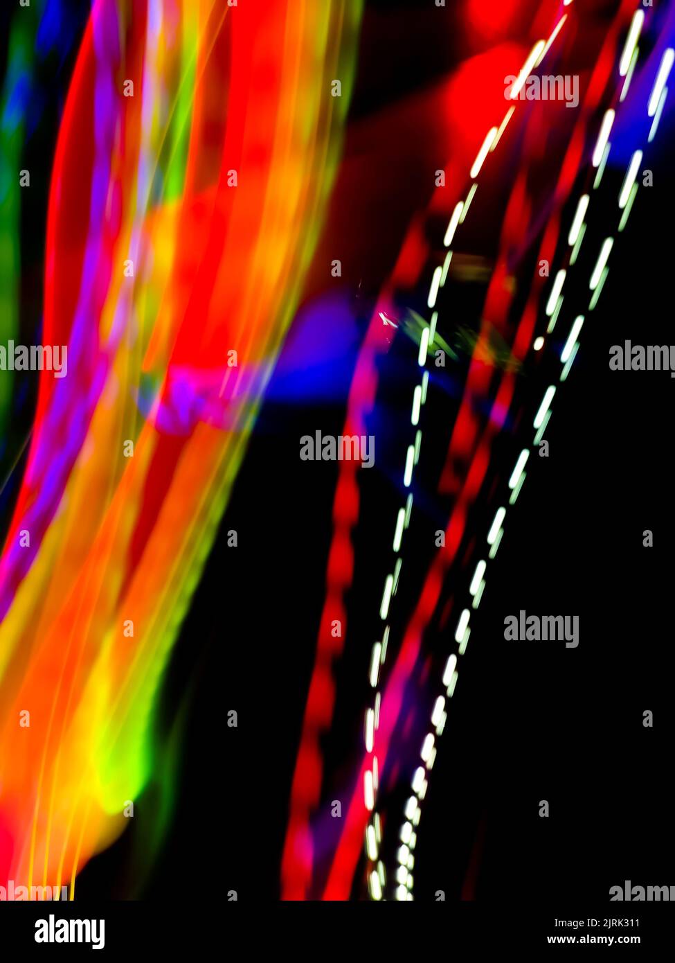 Modern neoned colors light blurred dark backdrop. Soft glowing neon ...