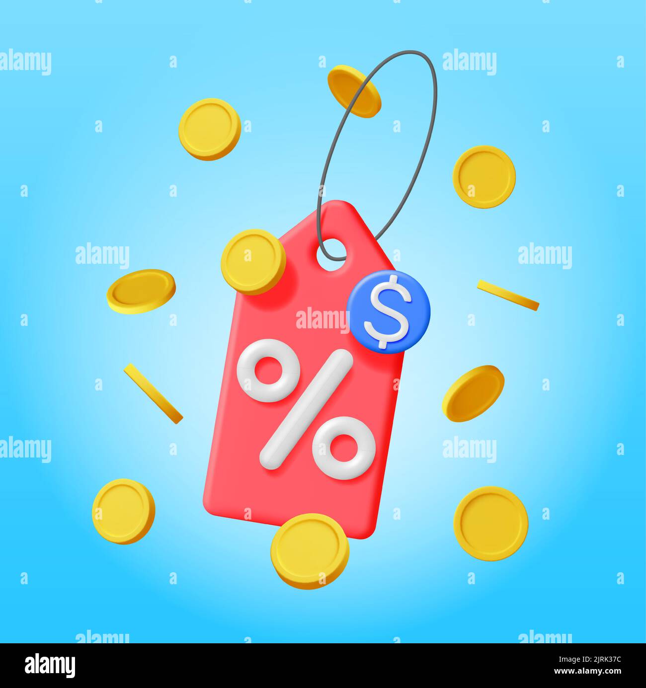 Gold dollar price tag hi-res stock photography and images - Alamy