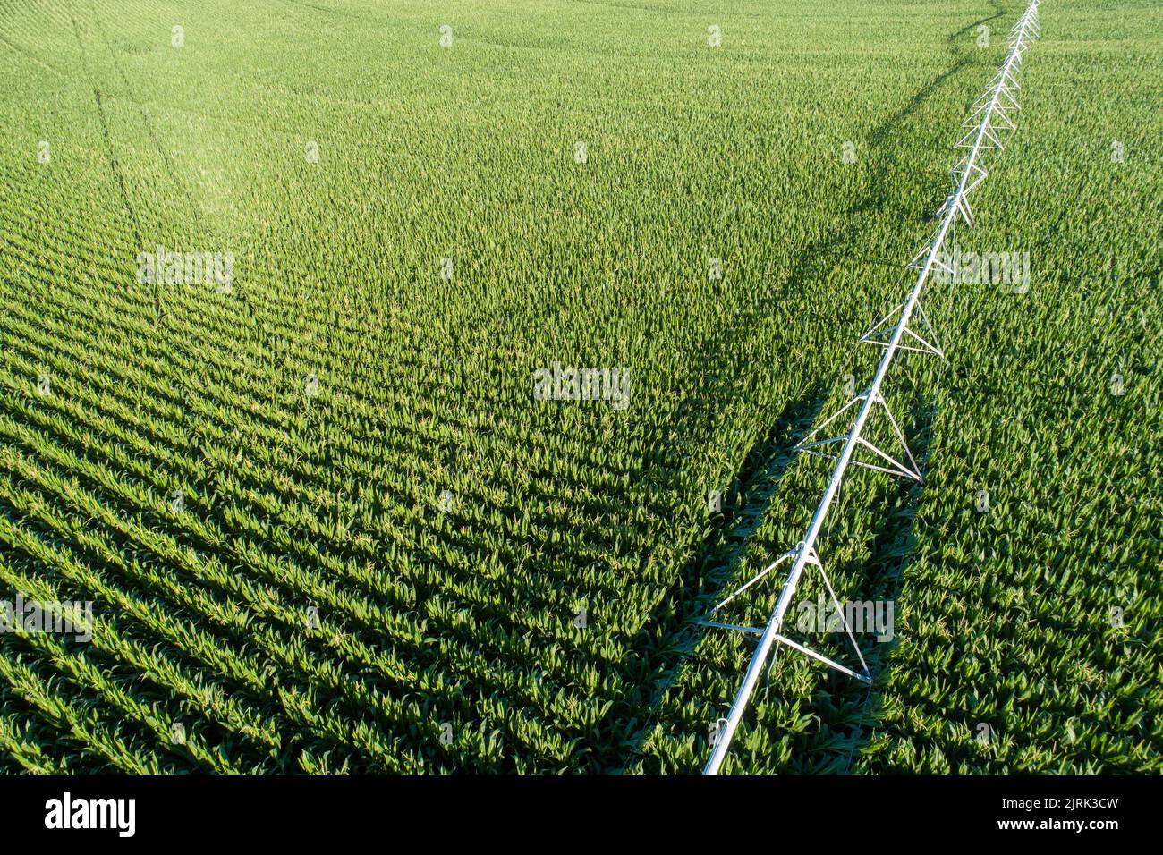 system to water crops on the farm Stock Photo - Alamy